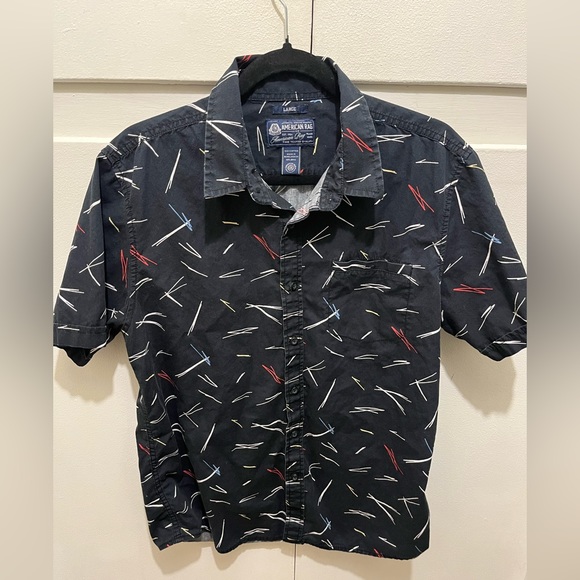 American Rag | Shirts | 8s Print American Rag Button Up | Poshmark